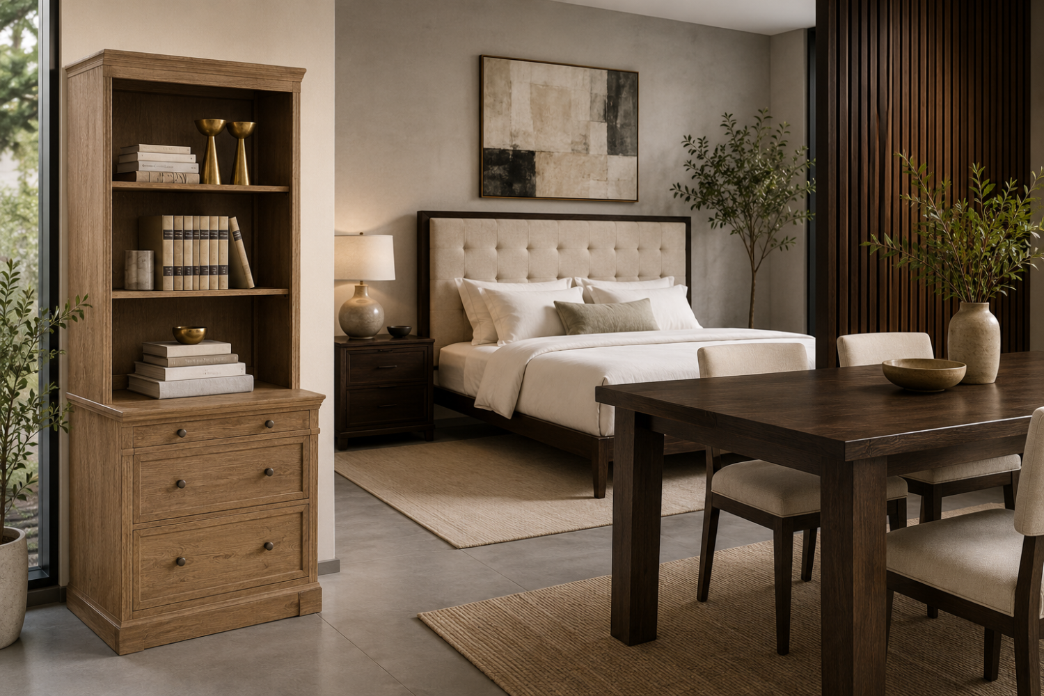 How to Mix Solid Wood Furniture with Contemporary Interiors? - Home of ...